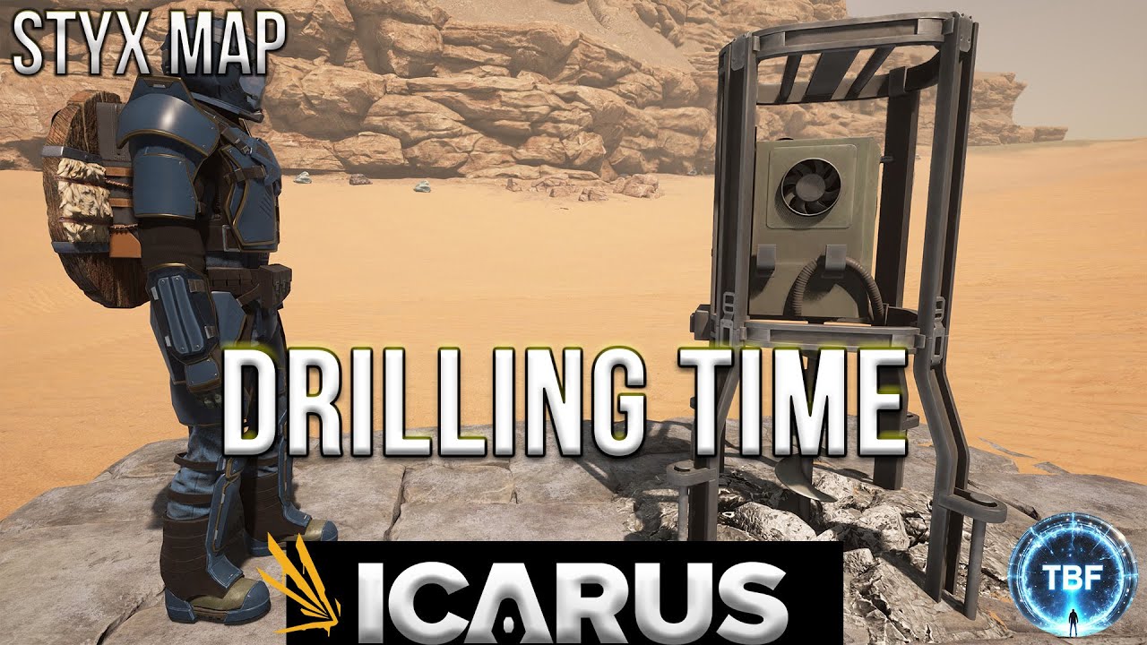 Drilling for more Silica! Icarus | Styx Map Open World | E30 - YouTube