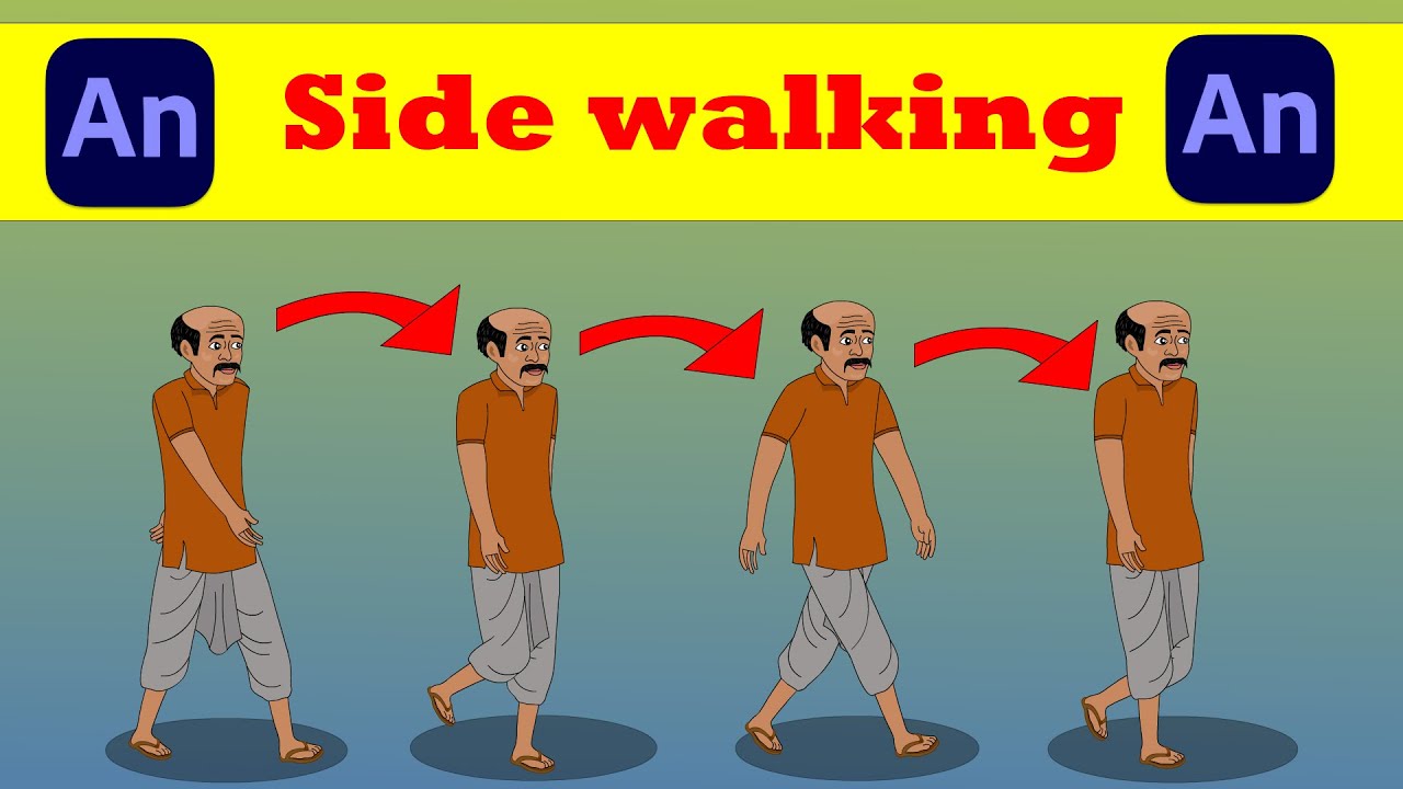 5 ESSENTIAL Tips for SIDE WALKING in Adobe Animate CC Every Animator ...