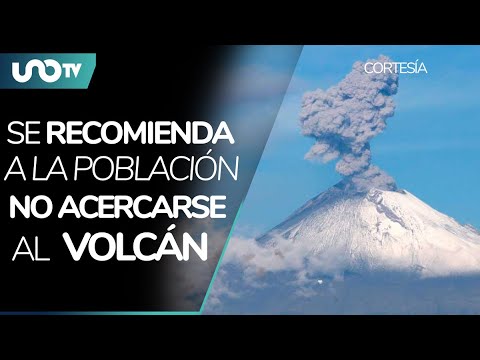 Volcán Popocatépetl registra dos explosiones este viernes 9 de ...