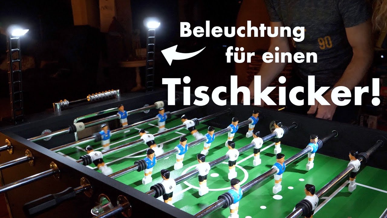 DIY Tischkicker Beleuchtung im Stadion-Style | Tips, Tricks & More ...