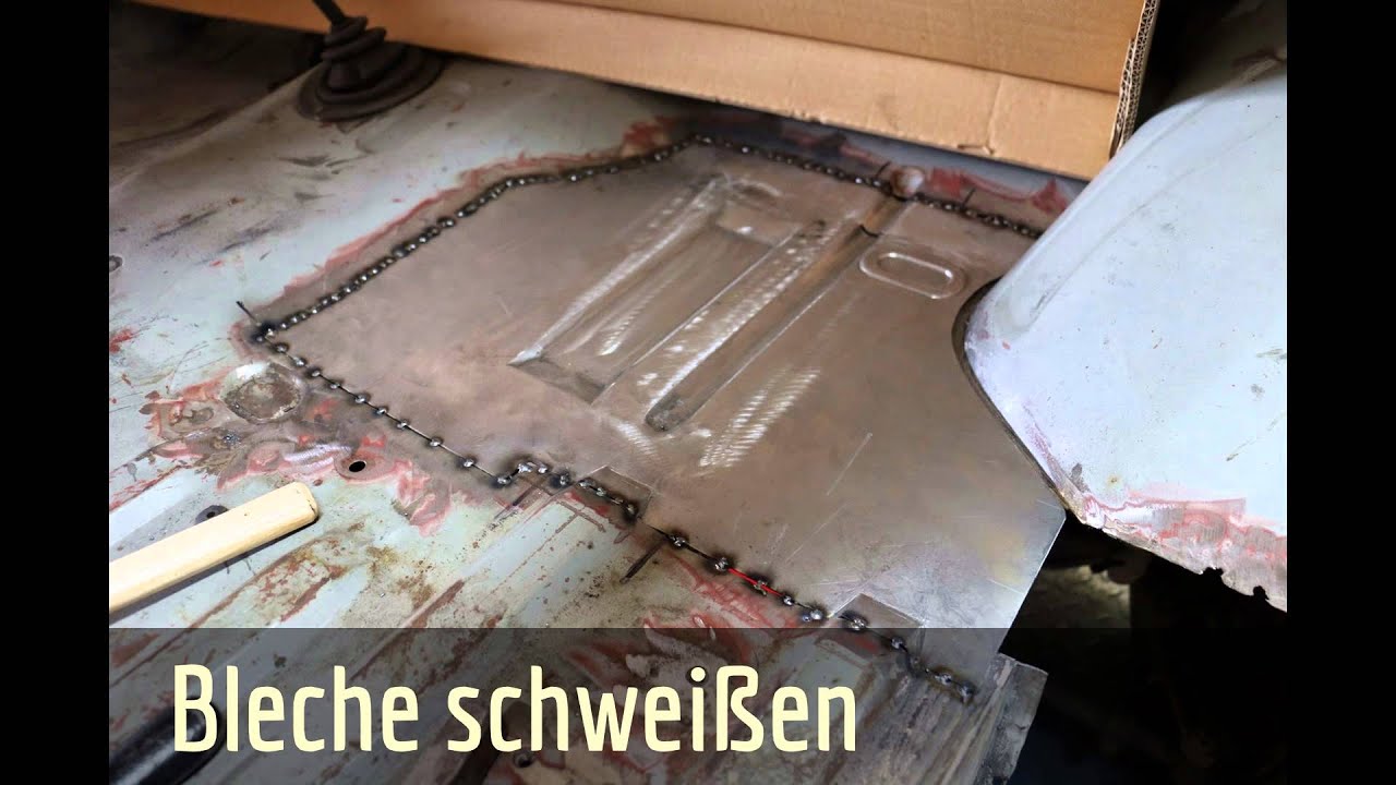 Karosserie Reparaturbleche Berlin | Bleche selbst anfertigen - YouTube