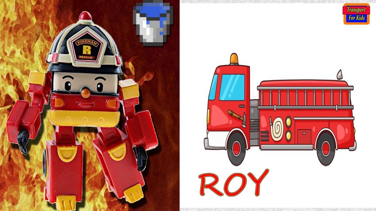 Robocar Poli in real life! Educational video for kids! New cartoons ...