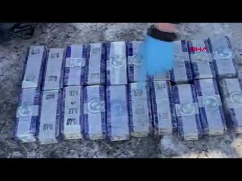 Peynir bidonundan 10 kilogram eroin çıktı