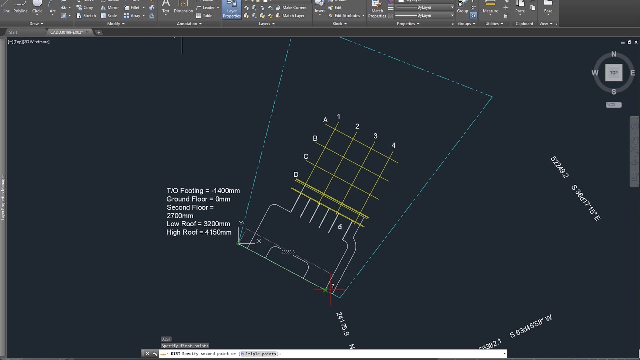 1 Review CAD file for import to Revit Fri - YouTube