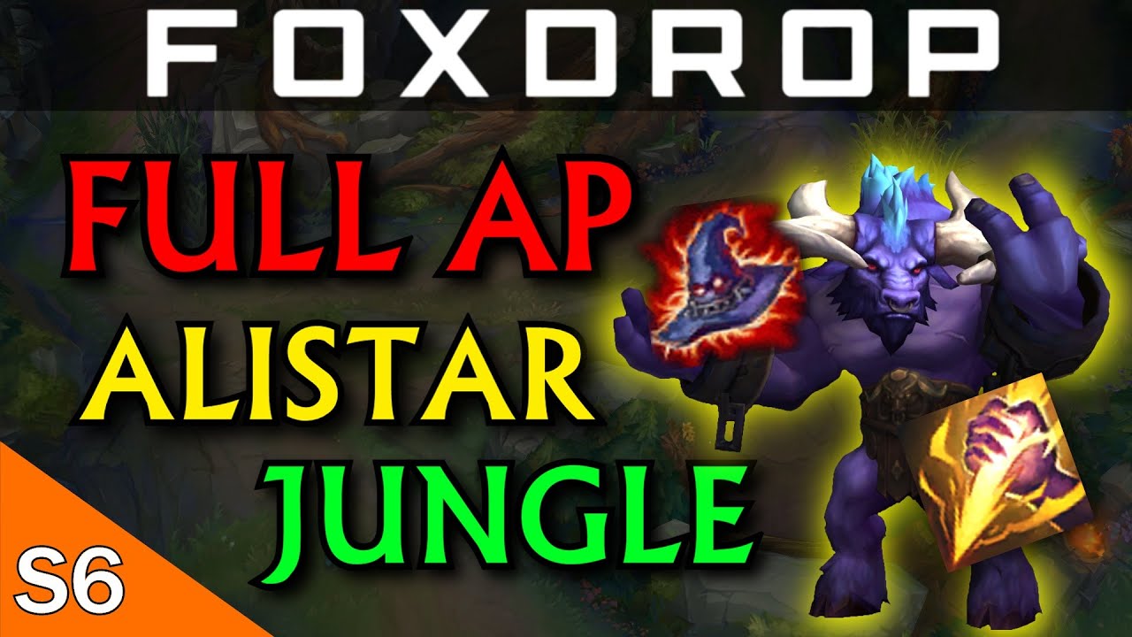 FULL AP Alistar Jungle - League of Legends - YouTube