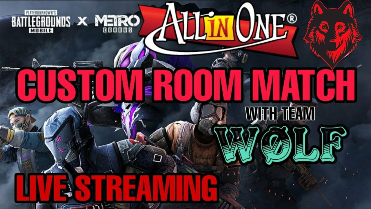 CUSTOM ROOM MATCH | PUBG KR VERSION | ALL IN ONE | ROAD TO 700 ...