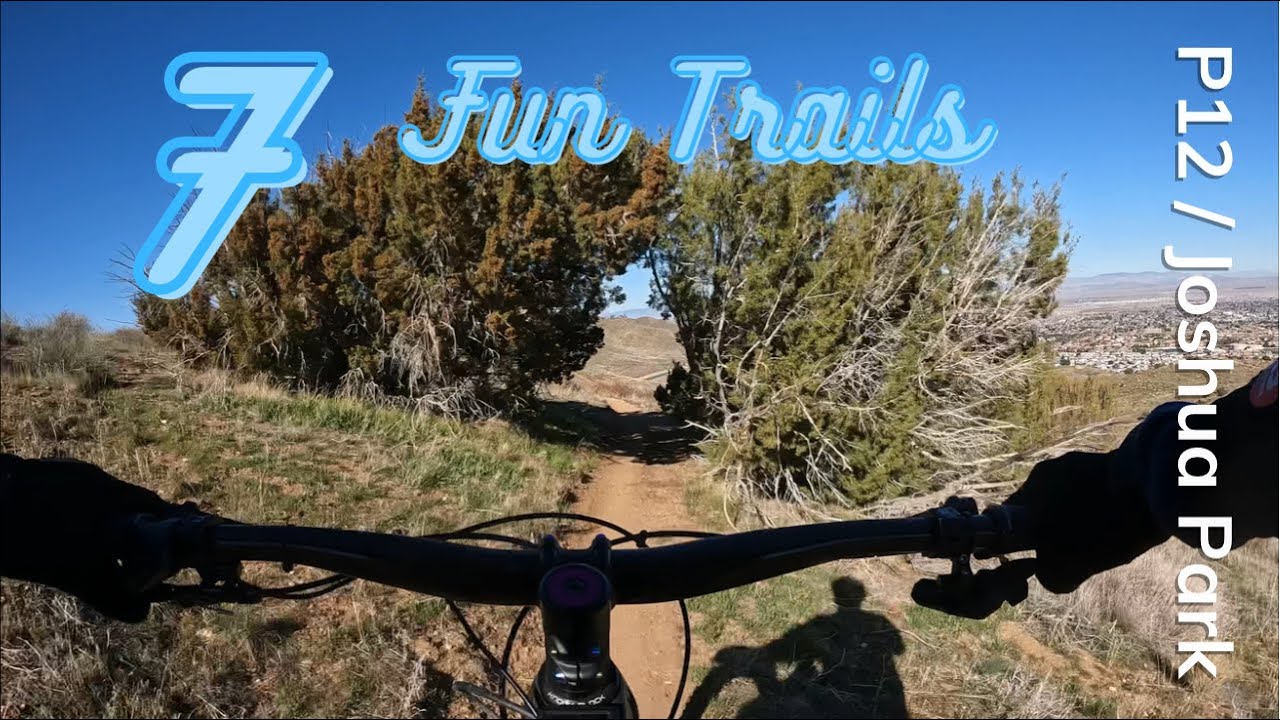 P12 / Joshua Ranch in Palmdale - 7 Fun Mountain Biking Trails - YouTube