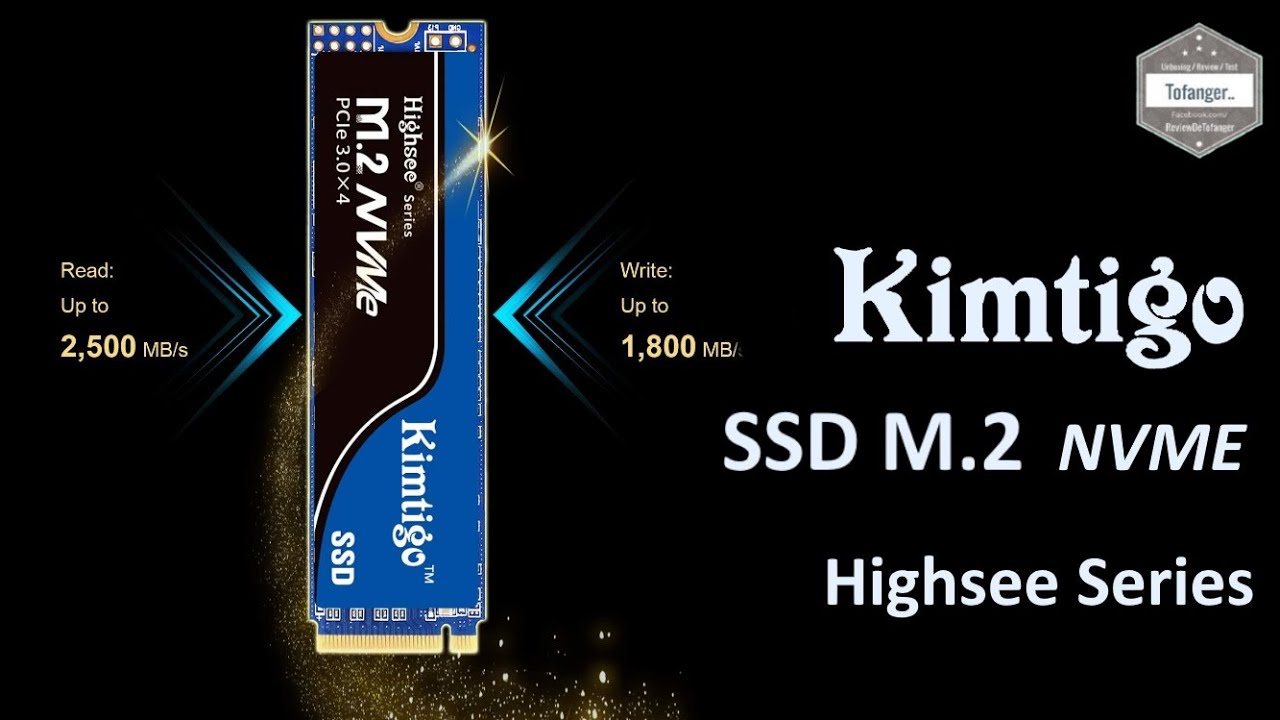 Kimtigo SSD M.2 2280 NVMe PCIe Gen3x4 - 512 GB SSD M.2 - Kimtigo ...