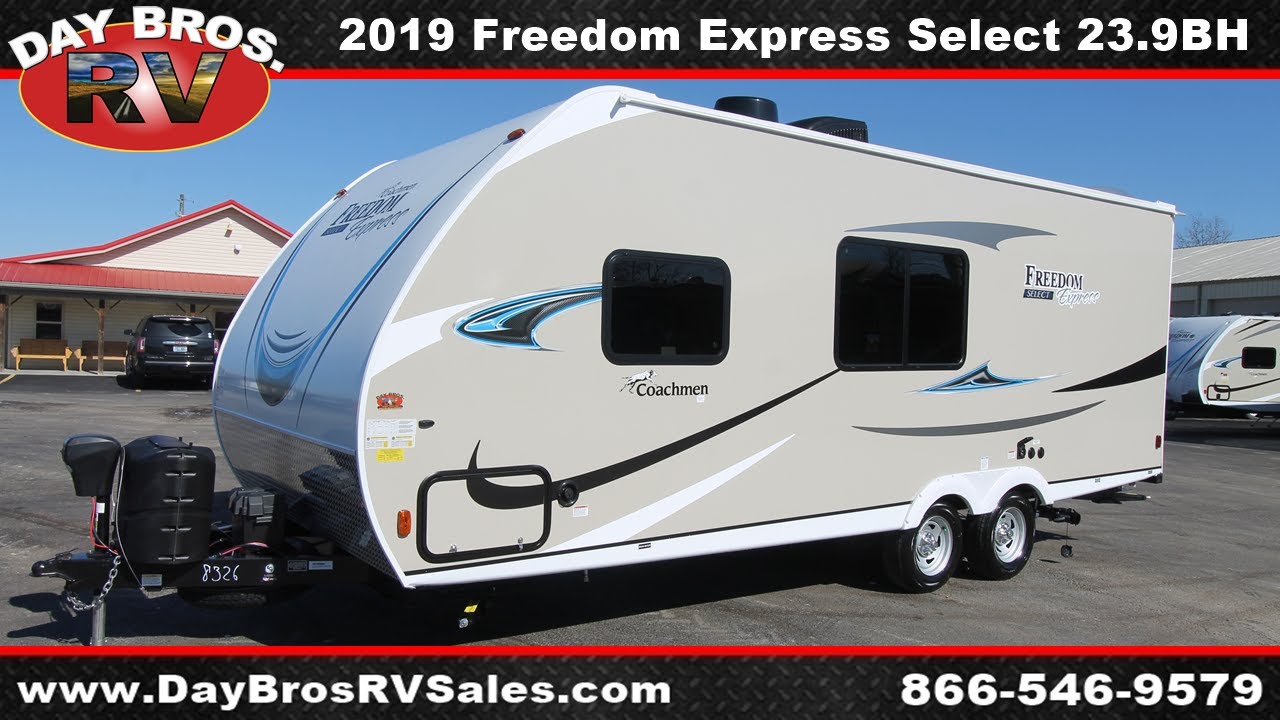 2019 Freedom Express Select 23.9BH Travel Trailer RV Video Tour - YouTube