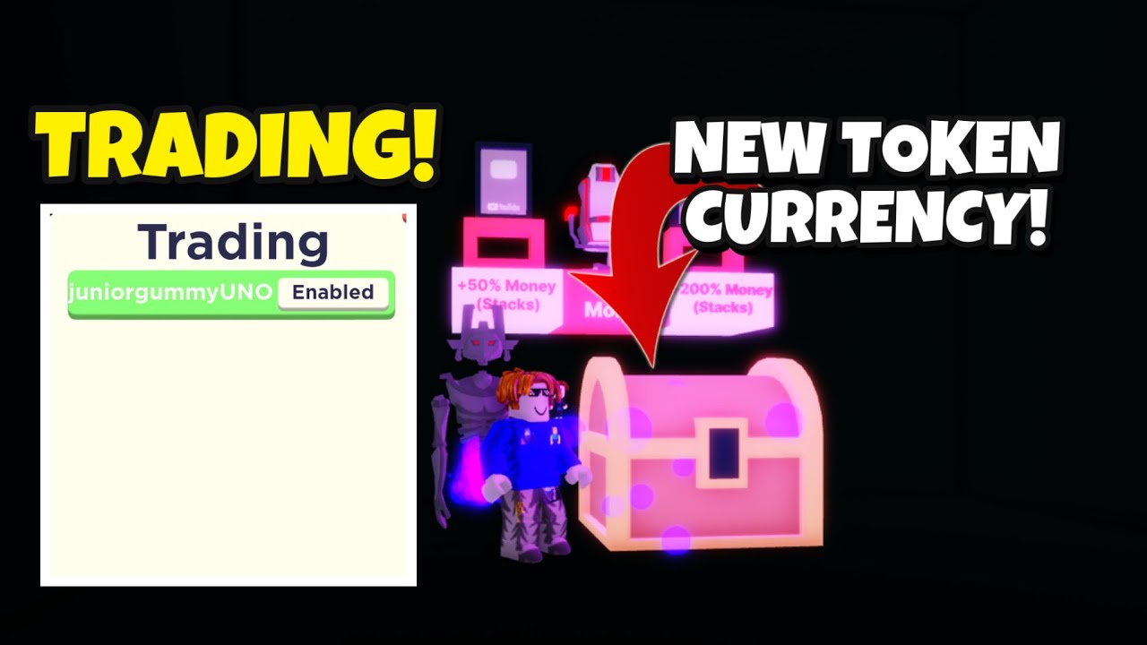 NEW YOUTUBE SIMULATOR UPDATE!! NEW TOKENS CURRENCY!! TRADING WAS ADDED ...
