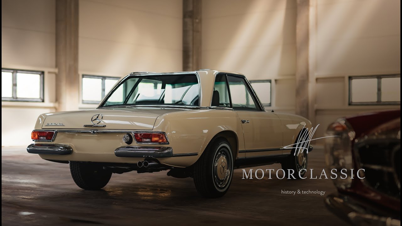 Motor Classic: Mercedes W113 Pagoda Insulation Process - YouTube