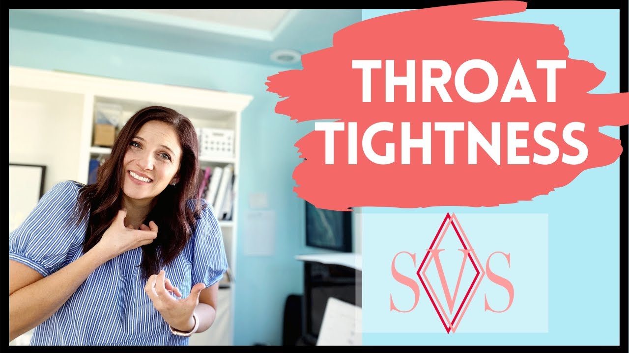 Feeling Throat Tightness? RELAX YOUR SINGING VOICE with this exercise ...