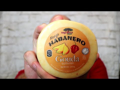 Red Apple Cheese Mango Habanero Gouda Review - YouTube