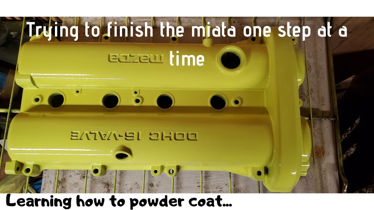 Learning How To DIY Powder coat an eBay Turbo - YouTube