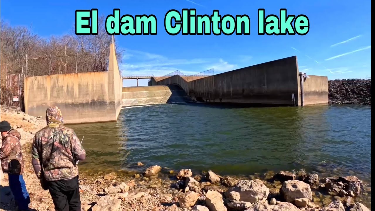 Cascada clinton lake. Pescaremos una hora aver que sale - YouTube