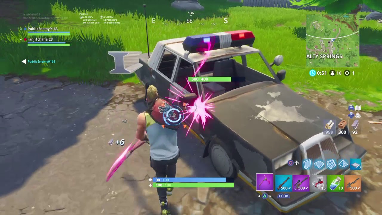 Fortnite Battle Royale Sniper-Shoot out (Trick shot) - YouTube