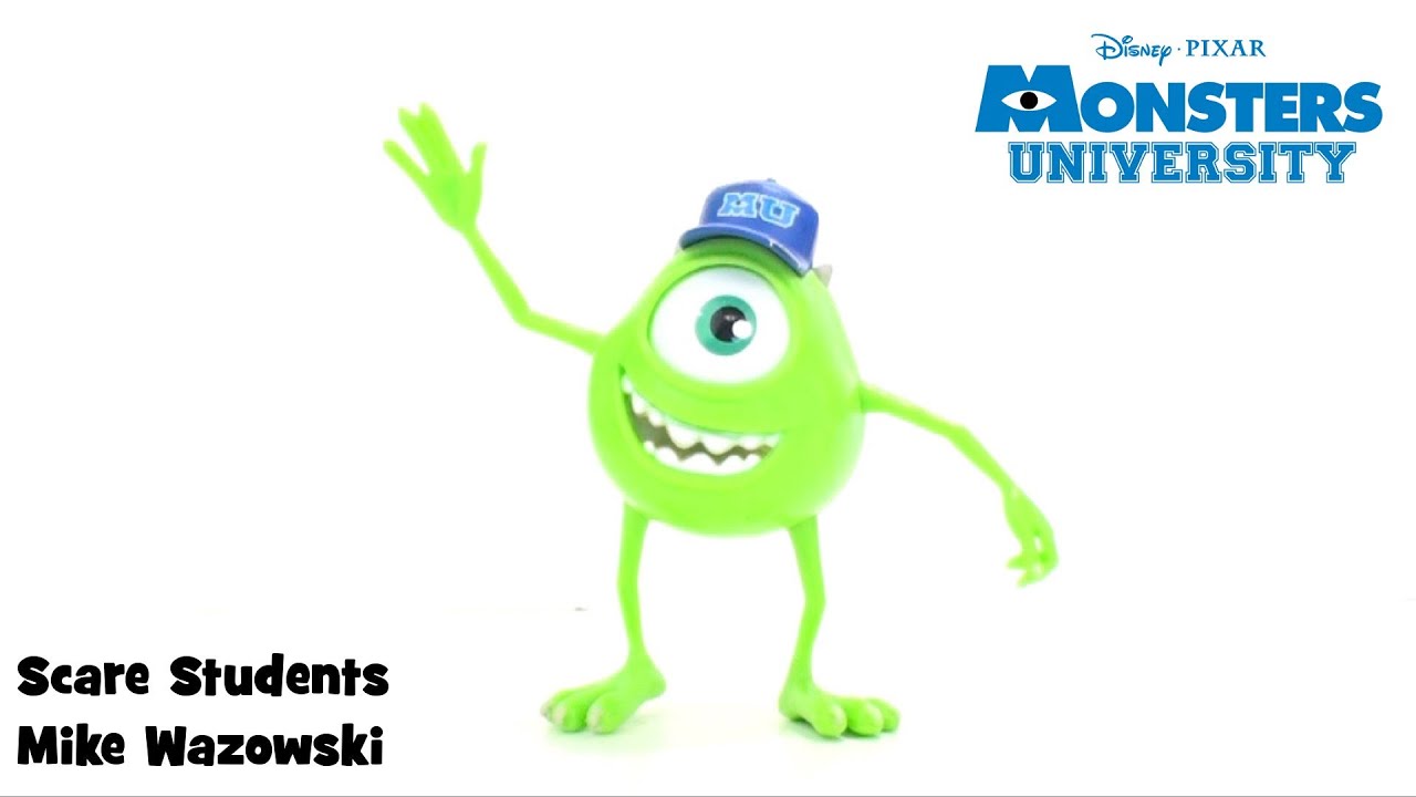 Video Review of the Monsters University: Scare Students Mike Wazowski ...