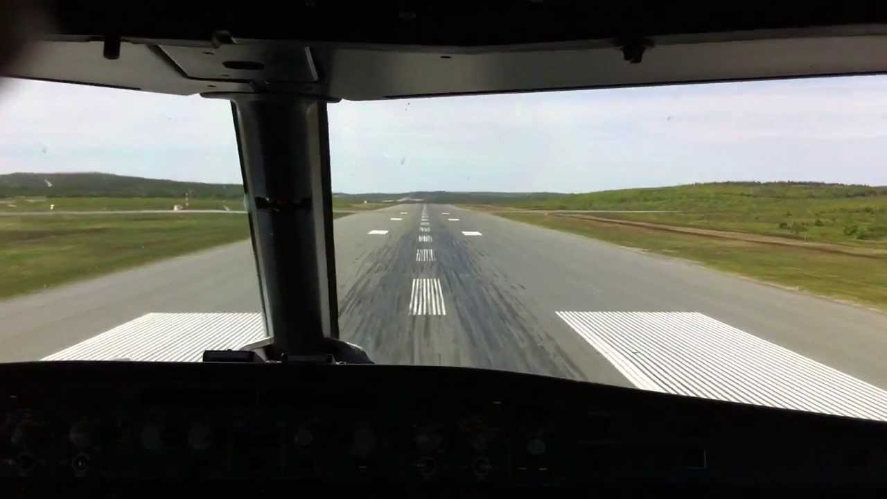 Landing St. John's NL CYYT - YouTube