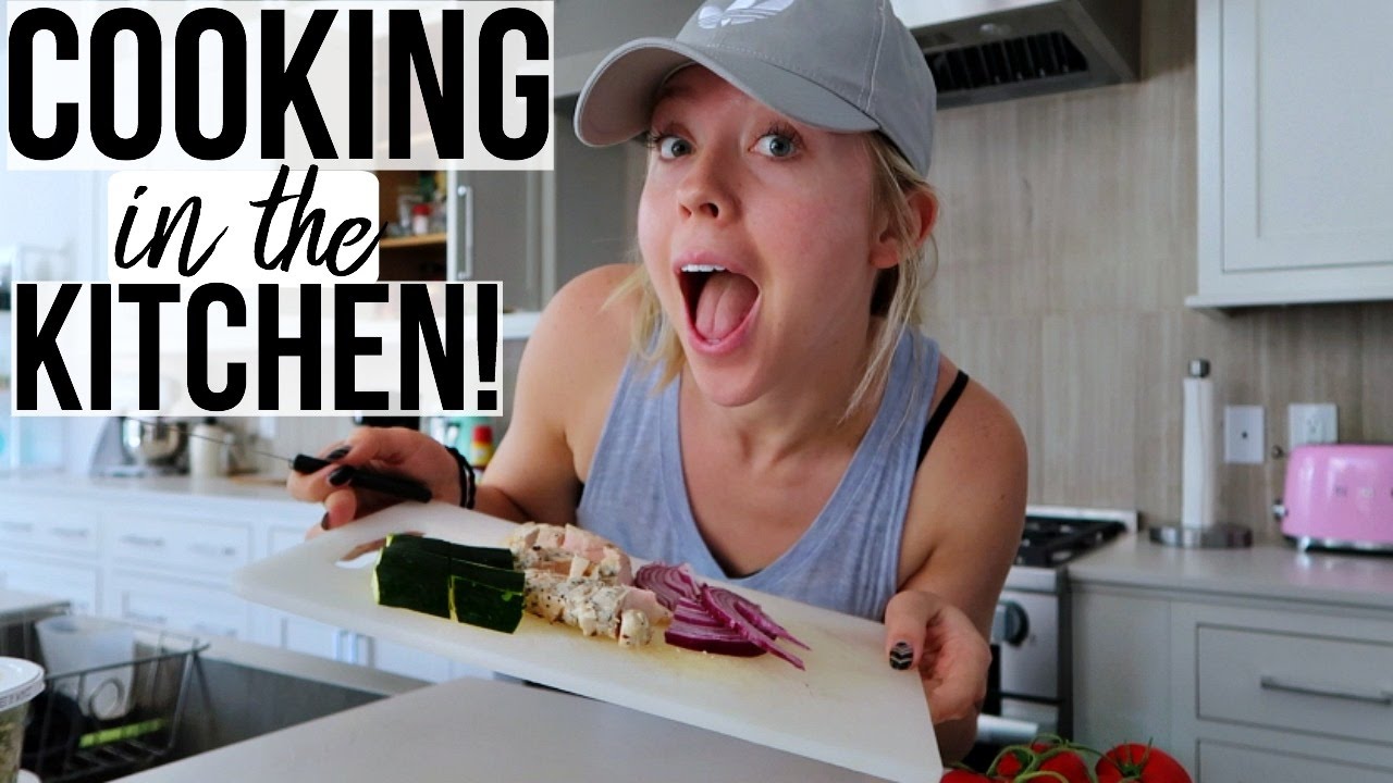 Cooking In The Kitchen | Healthy Recipies! - YouTube