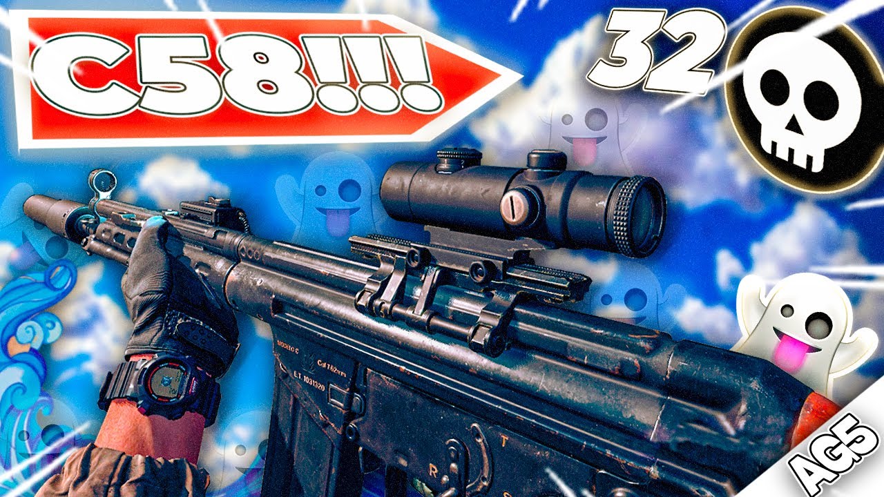 La C58 sigue siendo la mejor🤩 | 32 kills en Duos vs Squads!!! | COD ...