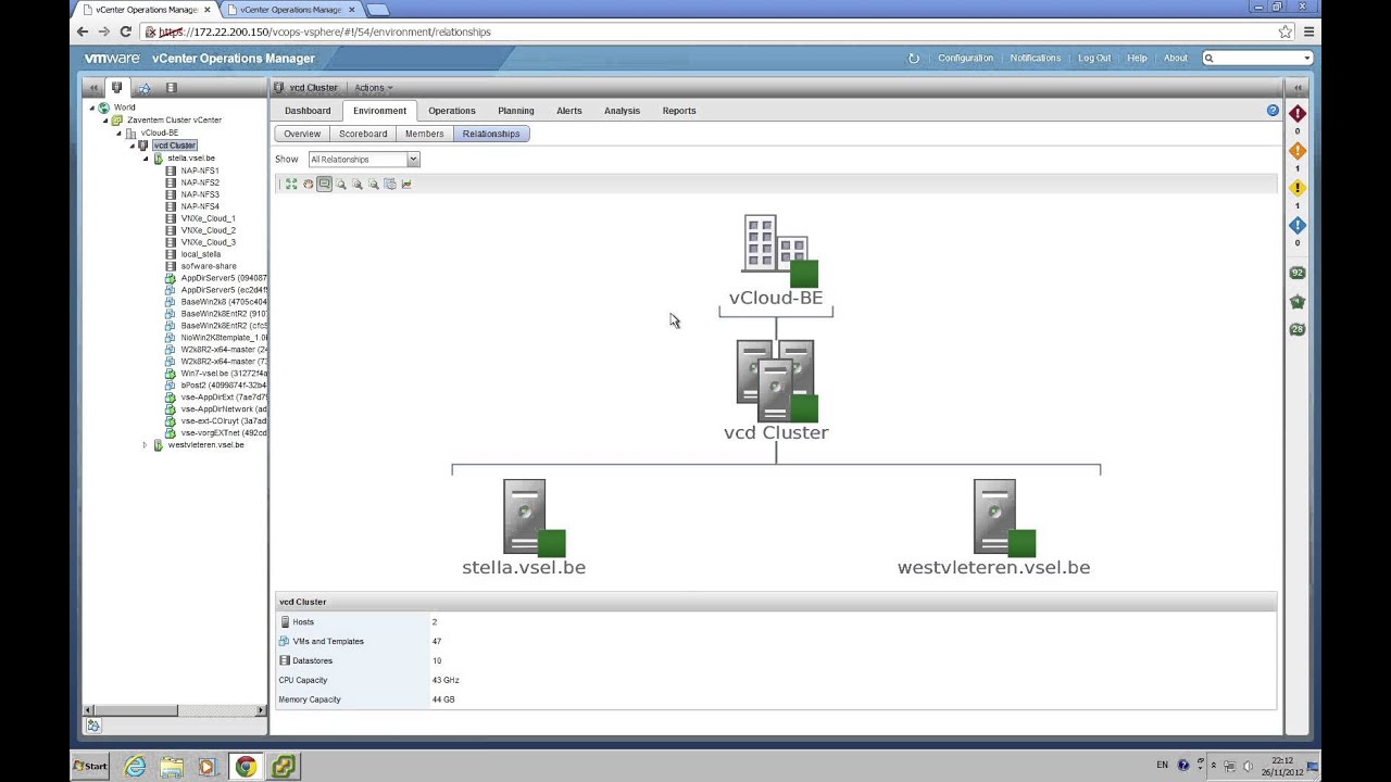 vCenter Operations Manager v5.6 new interface overview - YouTube