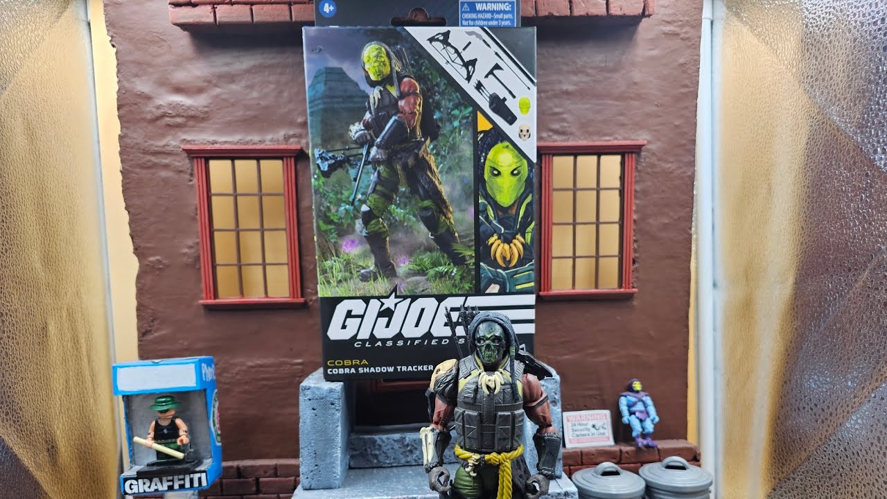 GI JOE CLASSIFIED SERIES COBRA (SHADOW TRACKER)ACTION FIGURE REVIEW # ...