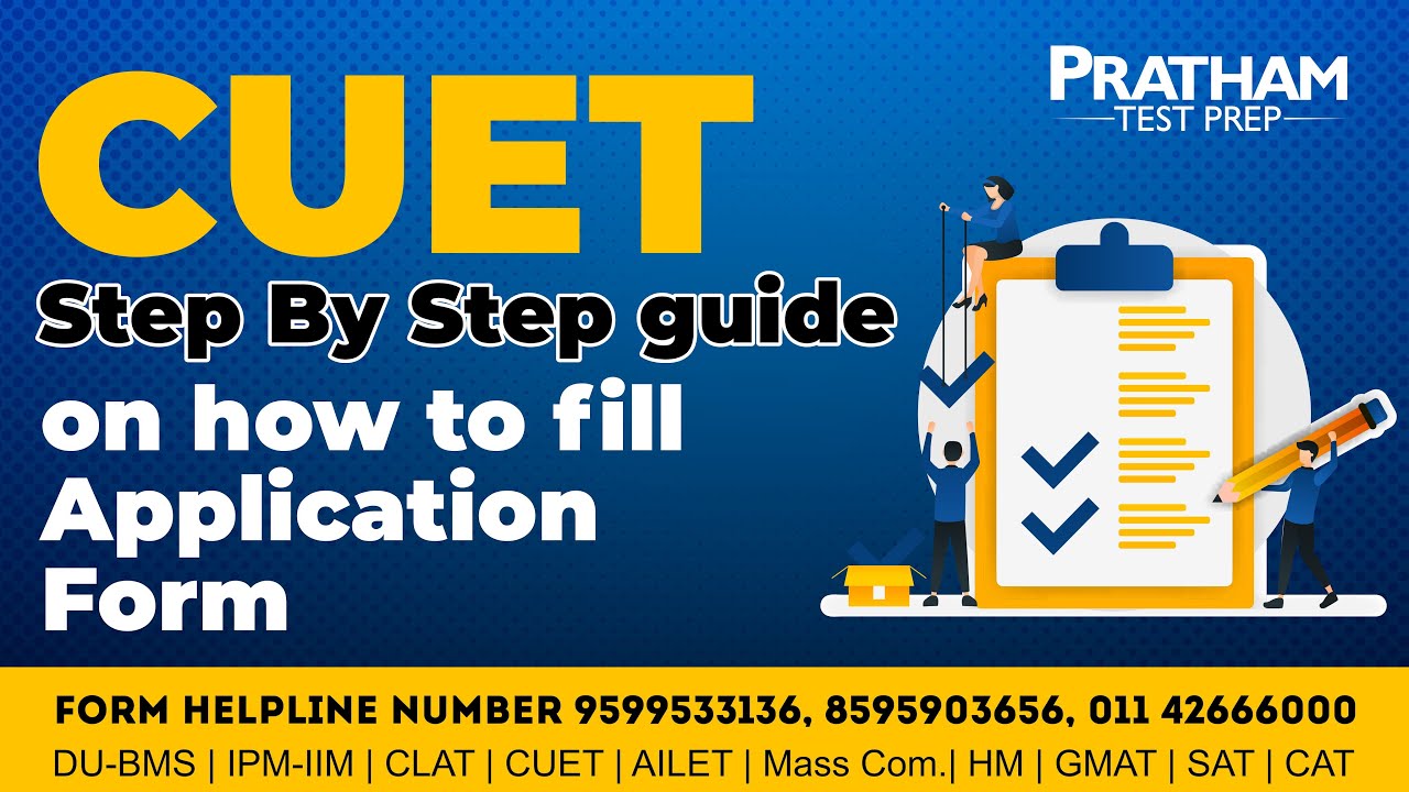 CUET 2023 - Step By Step guide on how to fill Application Form - YouTube