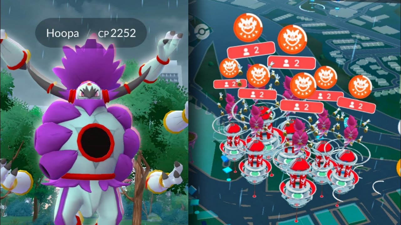 Hoopa Unbound Caught in Pokémon Go! | New Event & Raid Challenge - YouTube