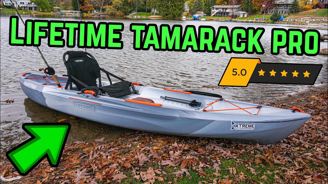 LifeTime Tamarack Angler Kayak - My FIRST Fishing KAYAK Review 2021 ...