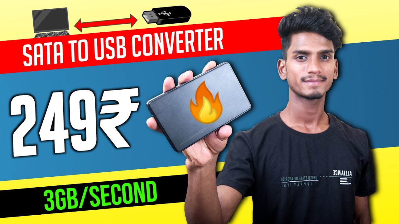 Use your SSD\HDD as an EXTERNAL DRIVE | SATA to USB Case | SATA to USB ...