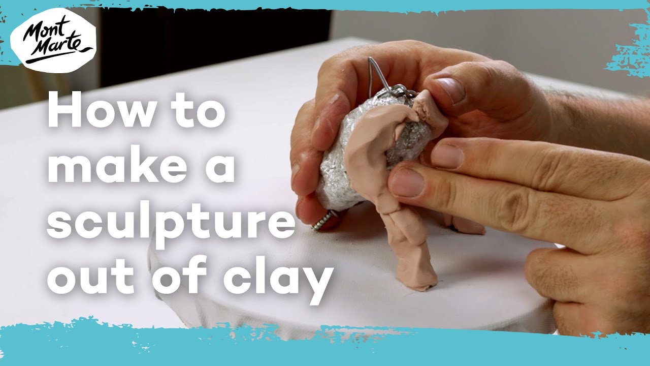 How to make a sculpture out of clay - YouTube