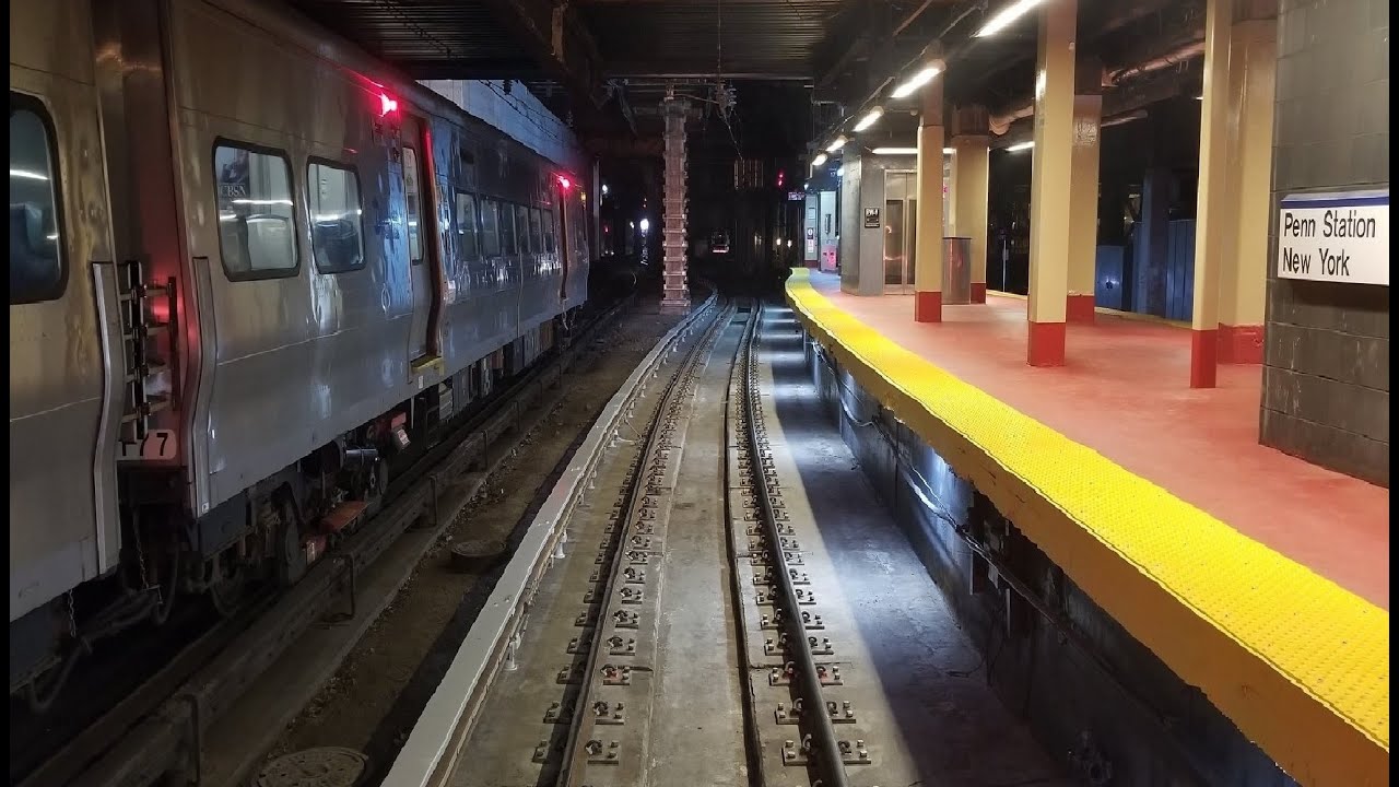 4K/60p: LIRR M3 Front Window Jamaica to Penn Station - YouTube