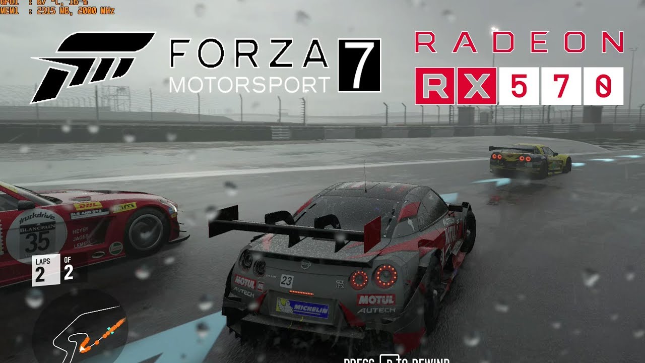 Forza Motorsport 7 Gameplay on RX 570 [DEMO] | 2015 NISSAN GT-R - YouTube