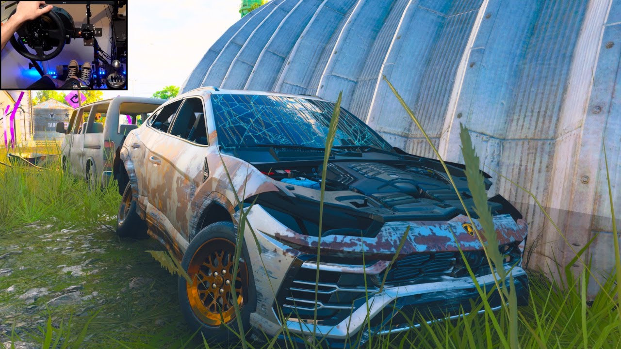 Rebuilding a Lamborghini Urus - NFS Unbound | Steering wheel gameplay ...