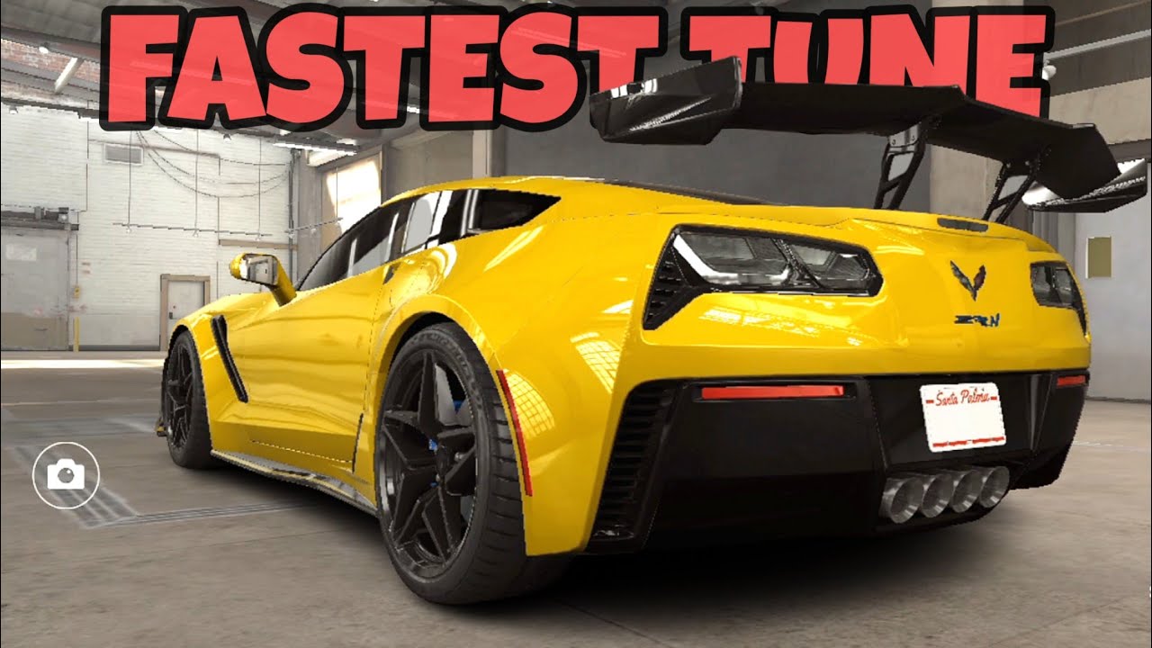 CSR2 Chevrolet Corvette ZR1 Fastest Tune & Shift Pattern - YouTube