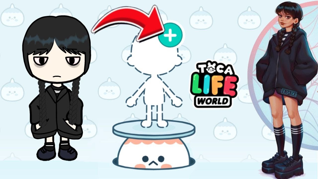 Wednesday Season 2 | Wednesday Addams Toca Life World 💕What's your ...