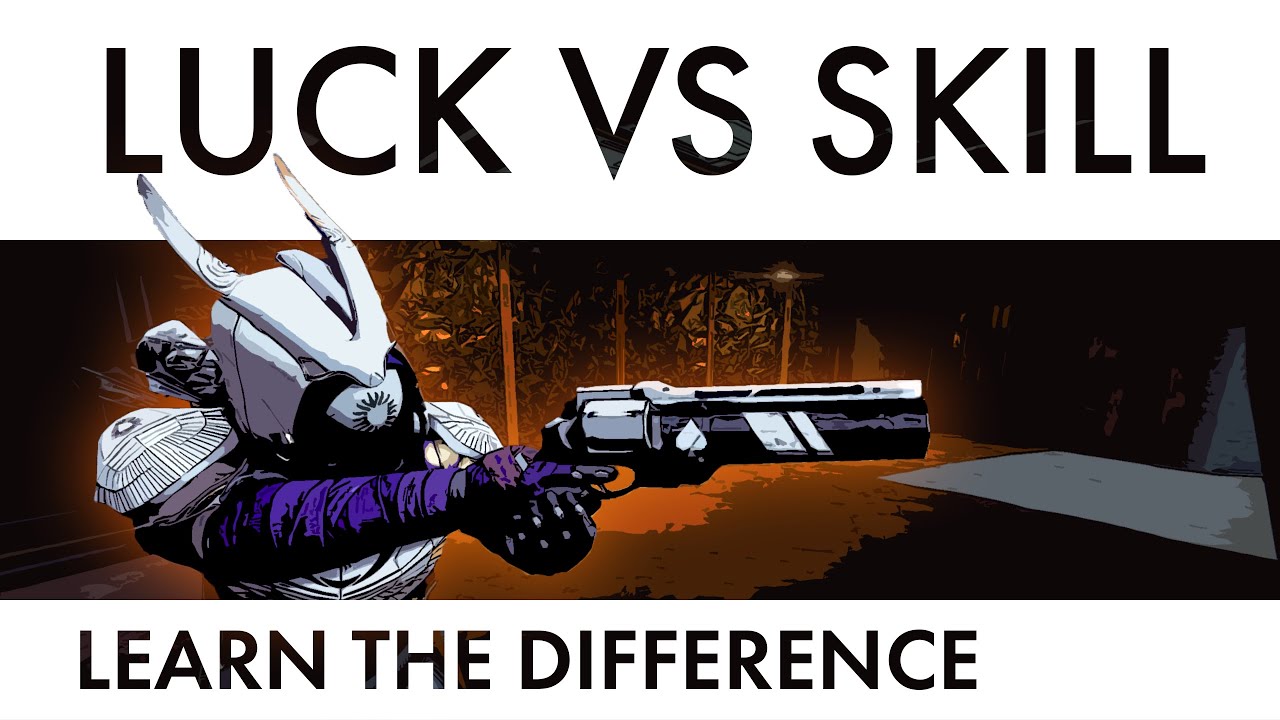 Luck VS Skill - Why knowing the difference Matters - YouTube