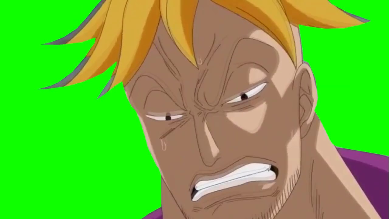 ONE PIECE MARCO THE PHOENIX GETS ANGRY GREENSCREEN - YouTube