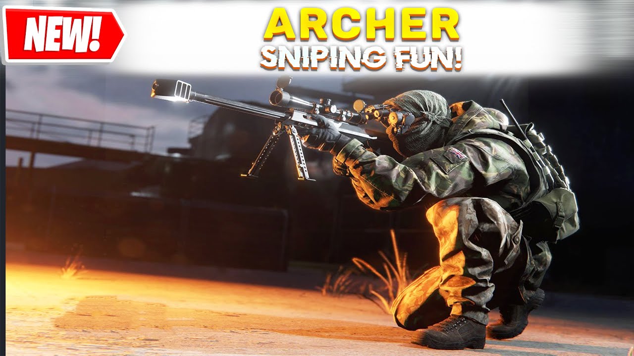 Archer Caliber Gameplay 🔫 Model 95 Sniper Rifle - Marksman Operator ...