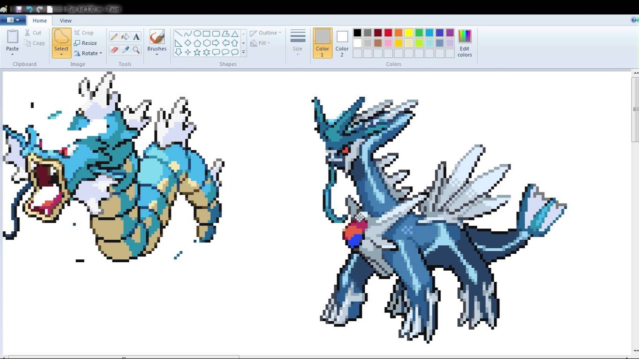 pokemon fusion! [dialga + gyarados!] - YouTube