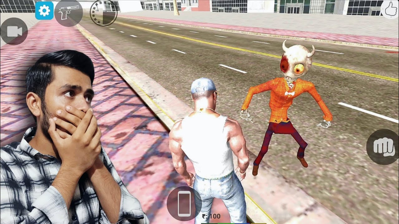 I MET A SCARY MONSTER ON THE STREET! 😱 | HORROR GAME MOMENT - YouTube