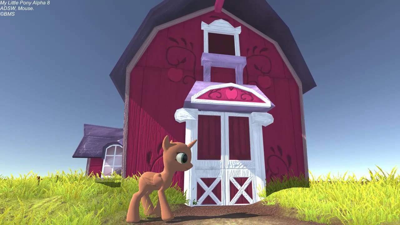 MLP 3D Game Alpha Graphics Gameplay Test - YouTube