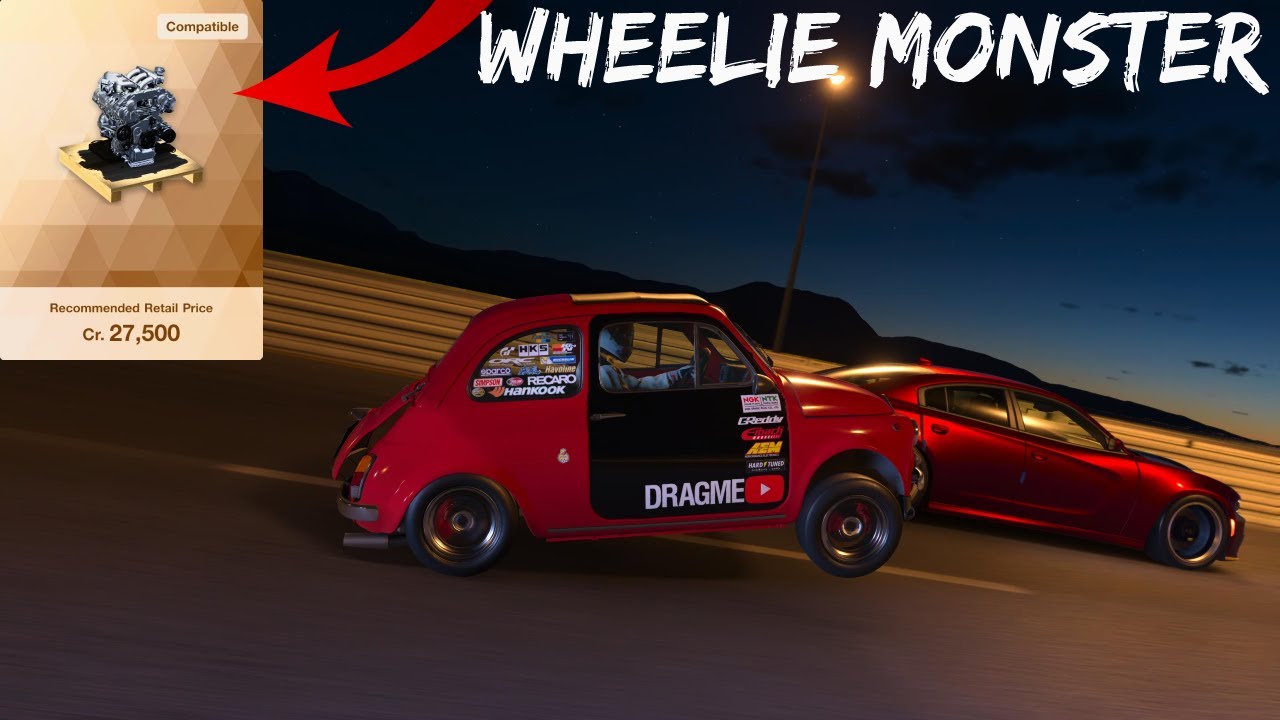 Gran Turismo 7 - This NEW Engine Swap is INSANE! K Swapped Fiat Abarth ...