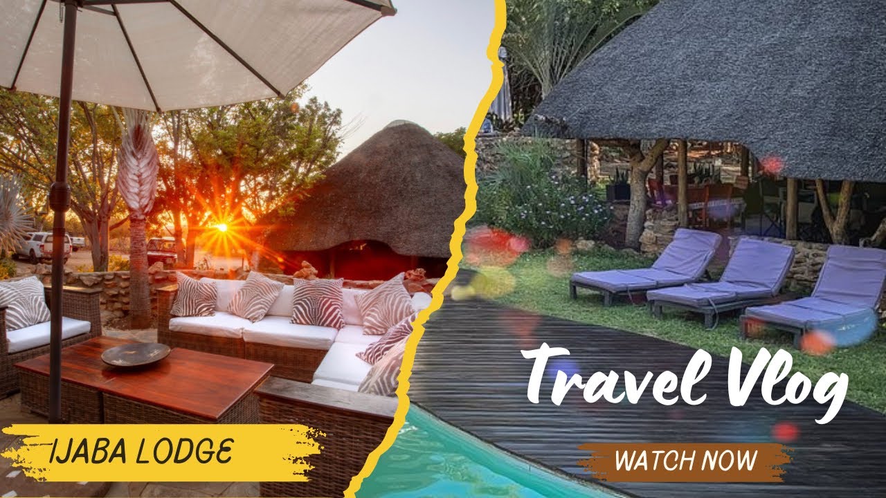Ep. 2 Visiting the beautiful, IJABA lodge outside outjo, Namibia ...