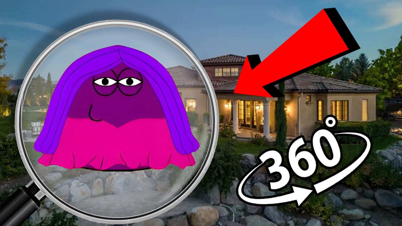 FIND POU ESPANOL LARVA ROSA | 360º VR VIDEO FINDING CHALLENGE - YouTube