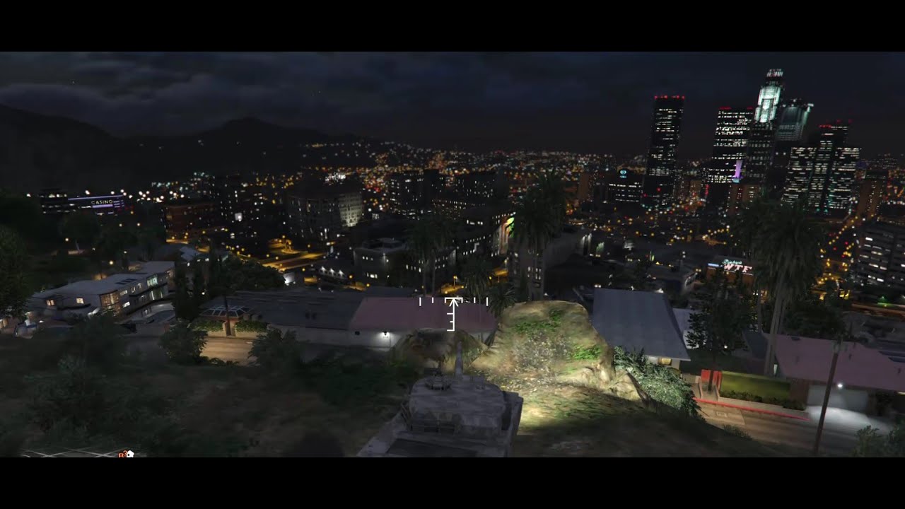 Grand Theft Auto TANK - LA CITY VIEW - YouTube