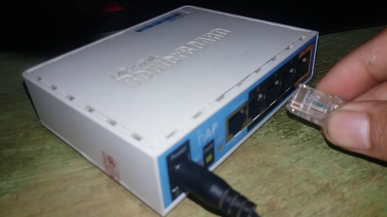 mikrotik RB951UI-2ND - YouTube