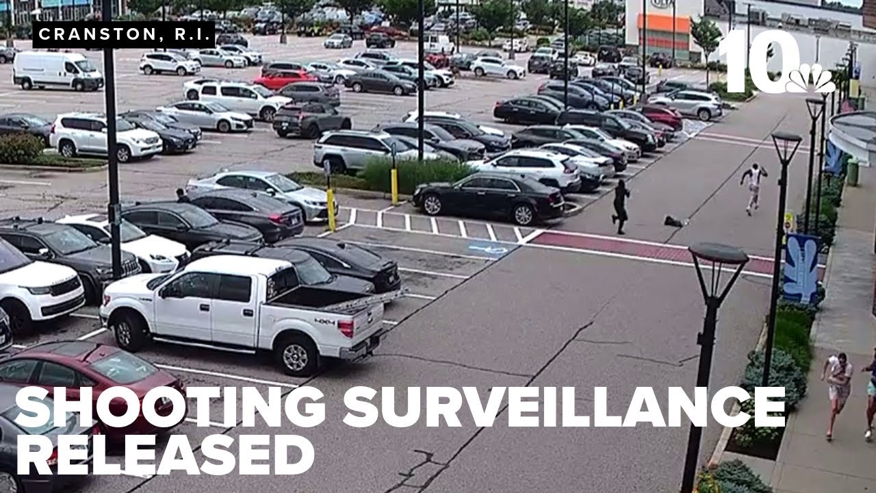 Police share surveillance footage of shooting - YouTube