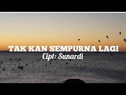 TAKKAN SEMPURNA LAGI - Sunardi || original song ( official lirik vidio ) - YouTube
