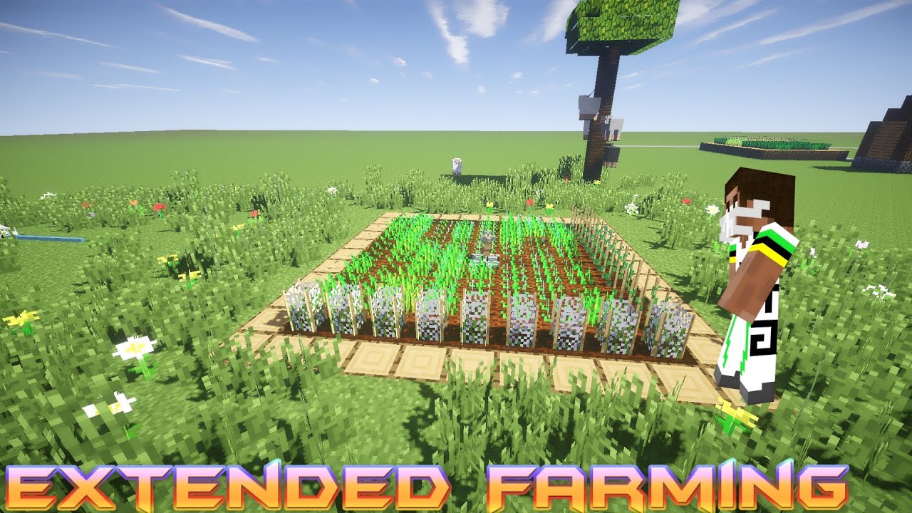 Minecraft Mod Review - Extended Farming - YouTube